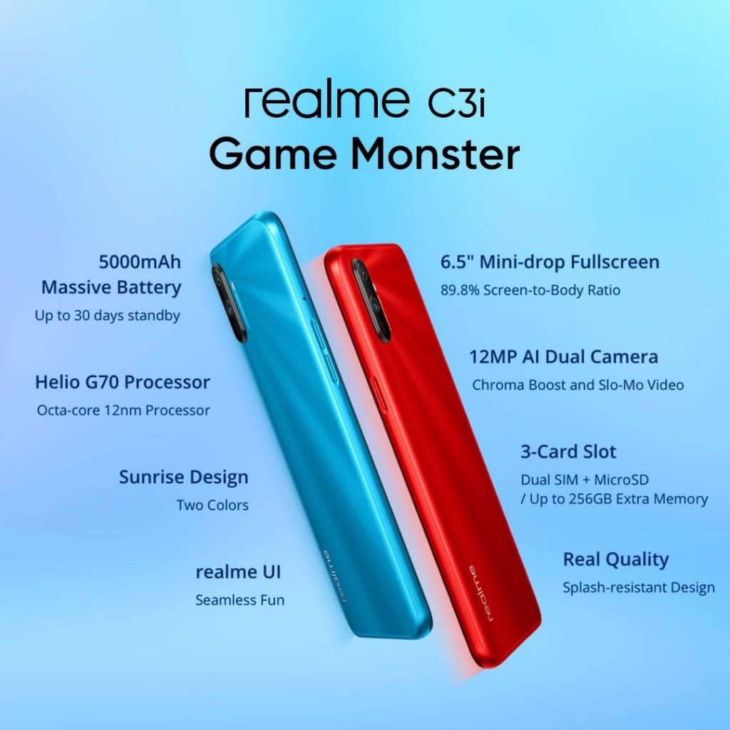 ريلمي تقدم الهاتف الجديد C3i في السوق المصري..تعرف على سعره ومواصفاته